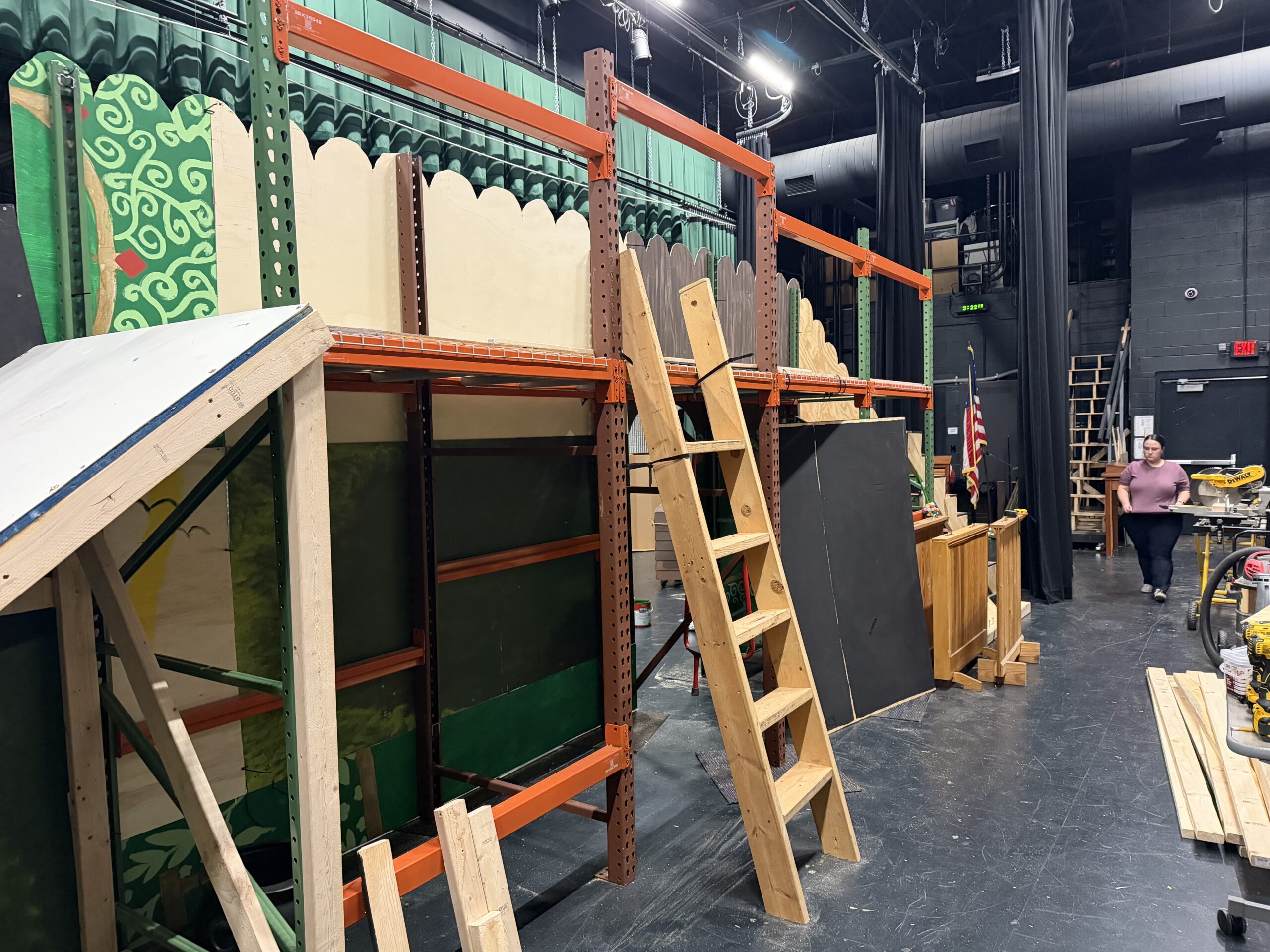 How Newark Catholic High School Used Pallet Rack as a Stage Prop ...